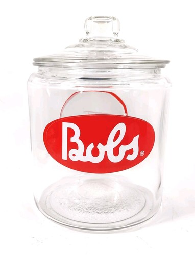 BOB’S 1982 Candy Jar Display Peanuts Licorice Vintage Store Rare Ex ...