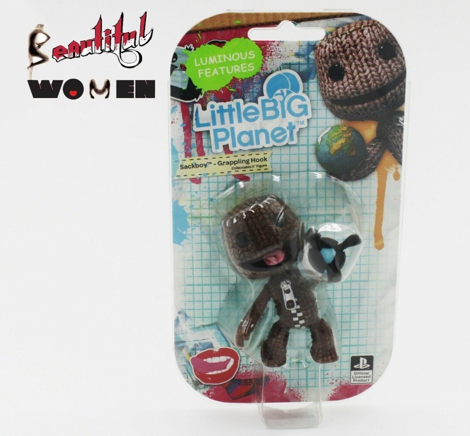 Little Big Planet Figure Sackboy Sackbot Console Kitty 3'' 6'' Toys ...