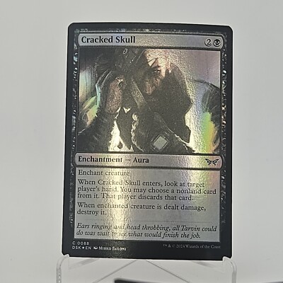 NM Foil Cracked Skull, MTG, Duskmourn, Magic the Gathering | eBay
