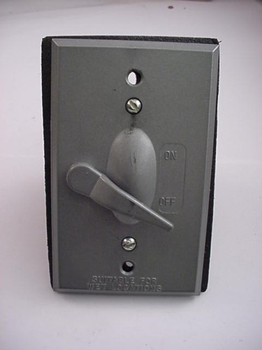 Weather Proof Switch Cover with Switch SW20-1 Ships on the Same Day ...