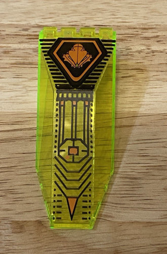Lego Space UFO Warp Wing Fighter Windscreen 10x4x2 1/3 #6915 Canopy ...