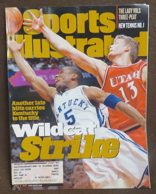 3387 SPORTS ILLUSTRATED APRIL 6 1998 WILDCAT STRIKE | eBay