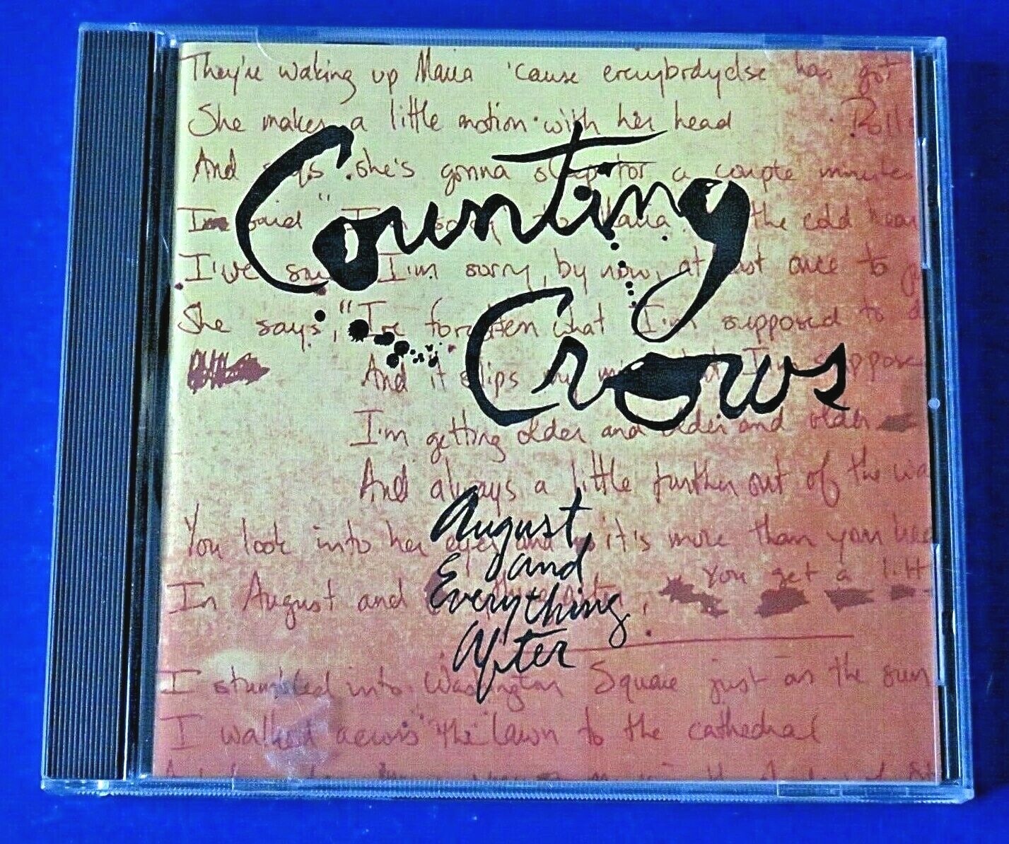 COUNTING CROWS August And Everything After CD ~ 1991 AAD | eBay