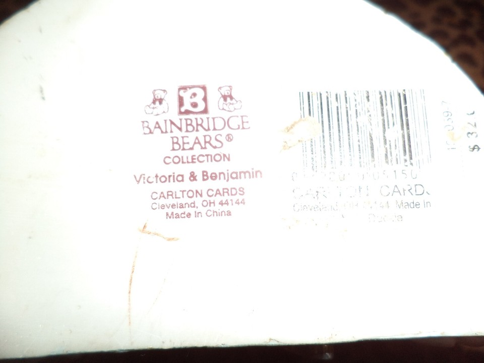 Bainbridge Bears Collection Music Box | eBay