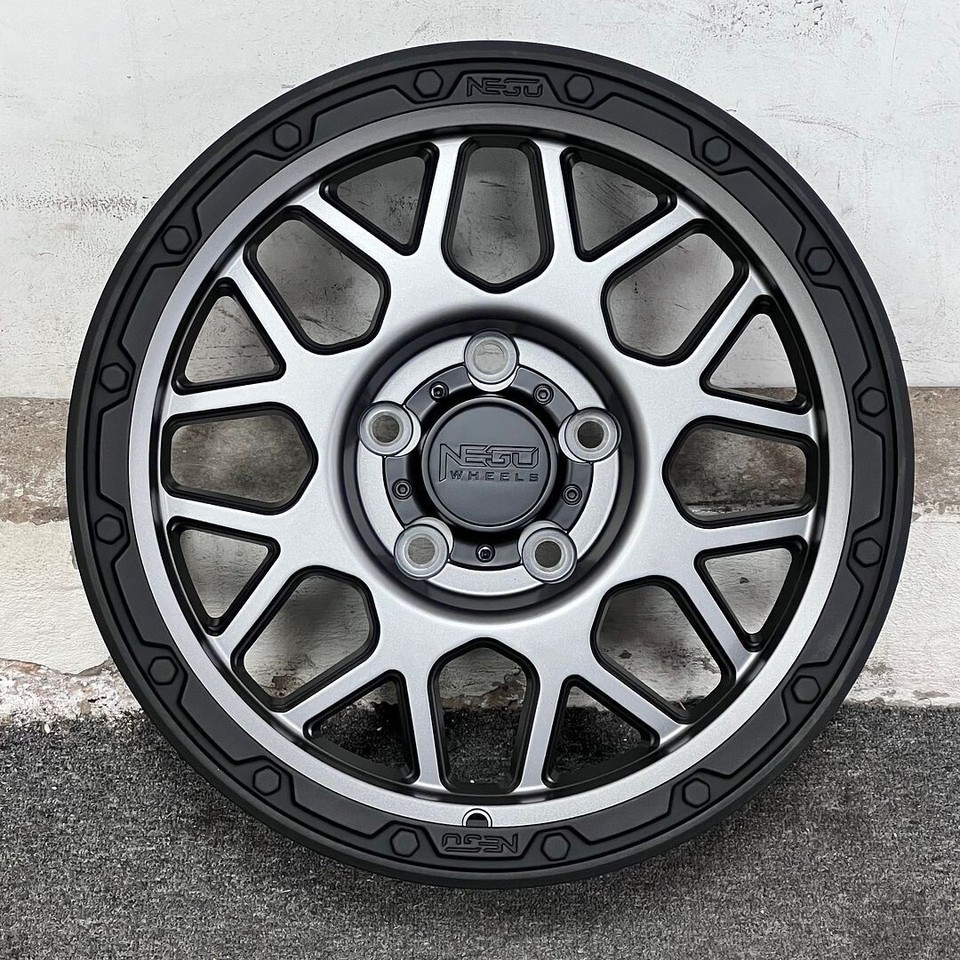 17" IPW 915 SATIN GUNMETAL OFF ROAD WHEELS RIMS FITS JEEP 5X127 5X5 | eBay