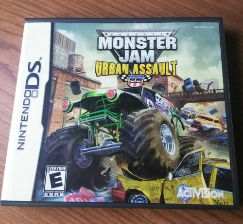 Monster Jam Urban Assault DS Replacement Case & Manuel **NO GAME** | eBay