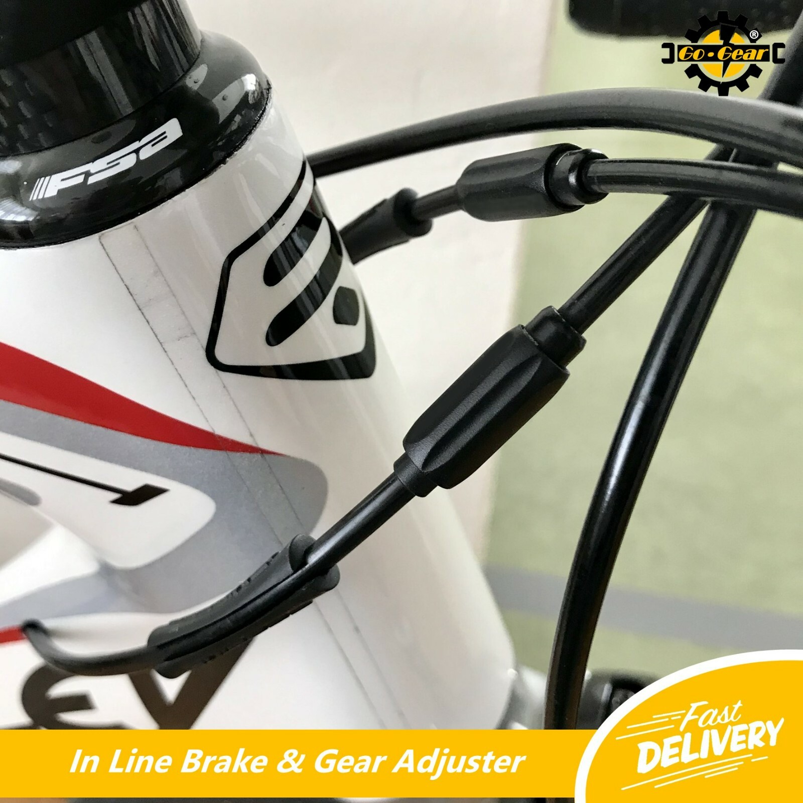 IN LINE CABLE ADJUSTER KIT Barrel Brake Gear & Mech Trim Road MTB Bikes ...