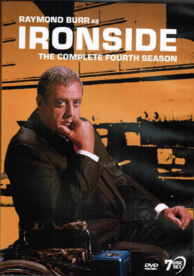 Ironside - Complete Season 4 NEW NTSC Cult 7-DVD Set Raymond Burr Don ...