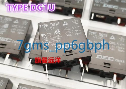 3 PCS NEW TYPE DG1U 5VDC DEC relay 10A 4-pin DC5V | eBay