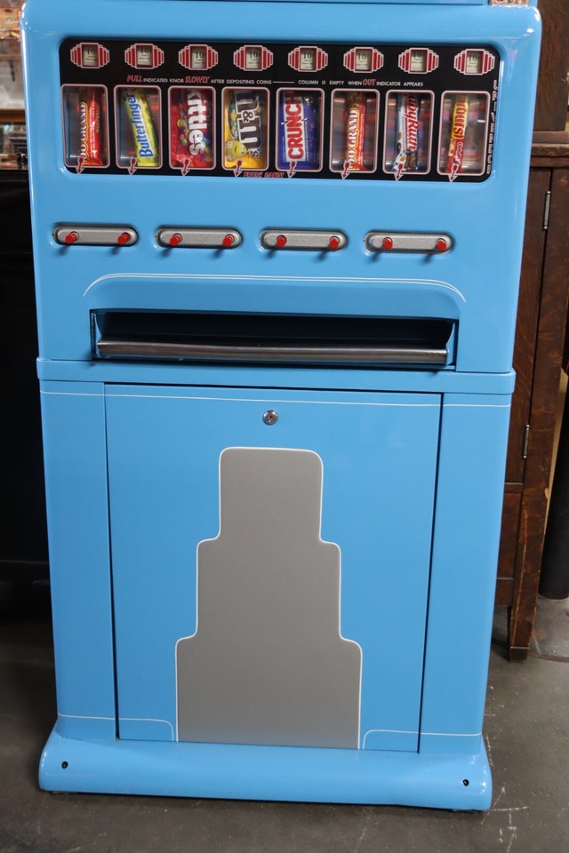 1950s Stoner 10C Candy Eight Pull Dispenser Vending Machine | eBay