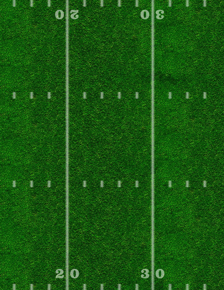 HO Scale Football Field Model Train Scenery Sheets – Two Sizes ...