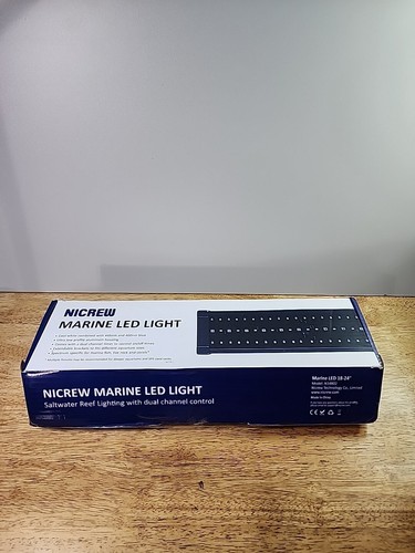 NICREW Saltwater Aquarium Light Marine LED Fish Tank Light for Coral ...