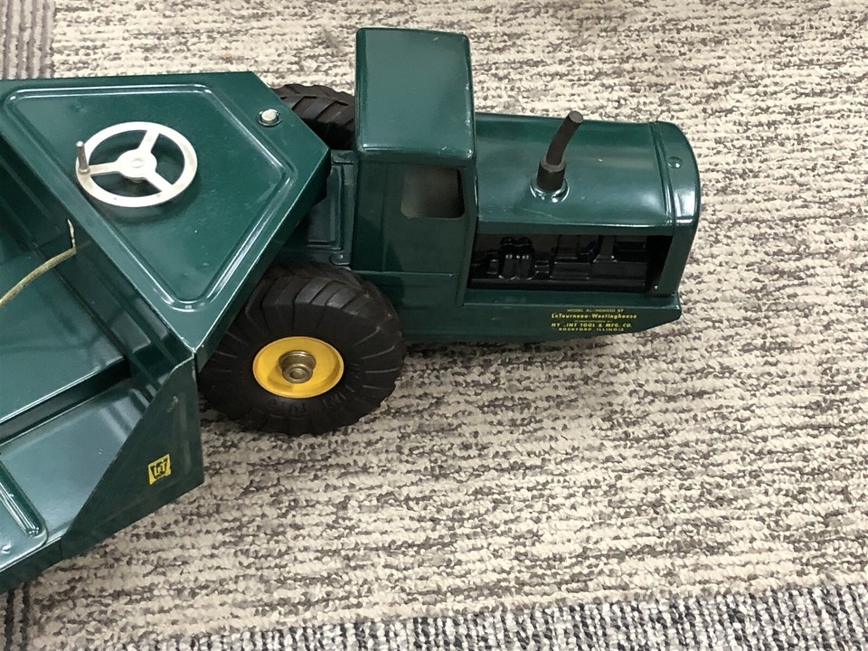 1950s NY-LINT HUGE FLATBED HAULER PRESSED STEEL VEHICLE SUPER NICE ...