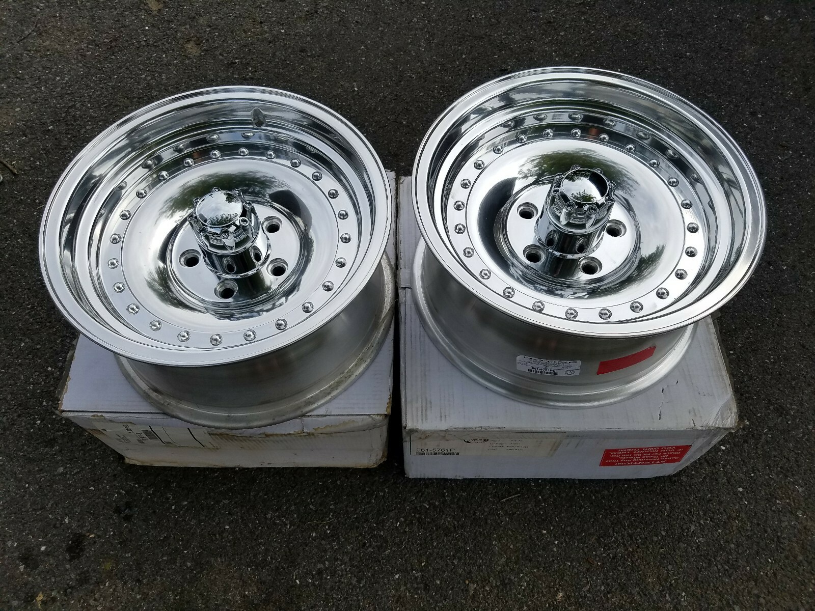 Nos SUMMIT RACING D FORCE II RIMS WHEELS 15 X 7 4.75" BOLT PATTERN | eBay