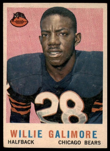 1959 Topps Willie Galimore #145 Vg | eBay