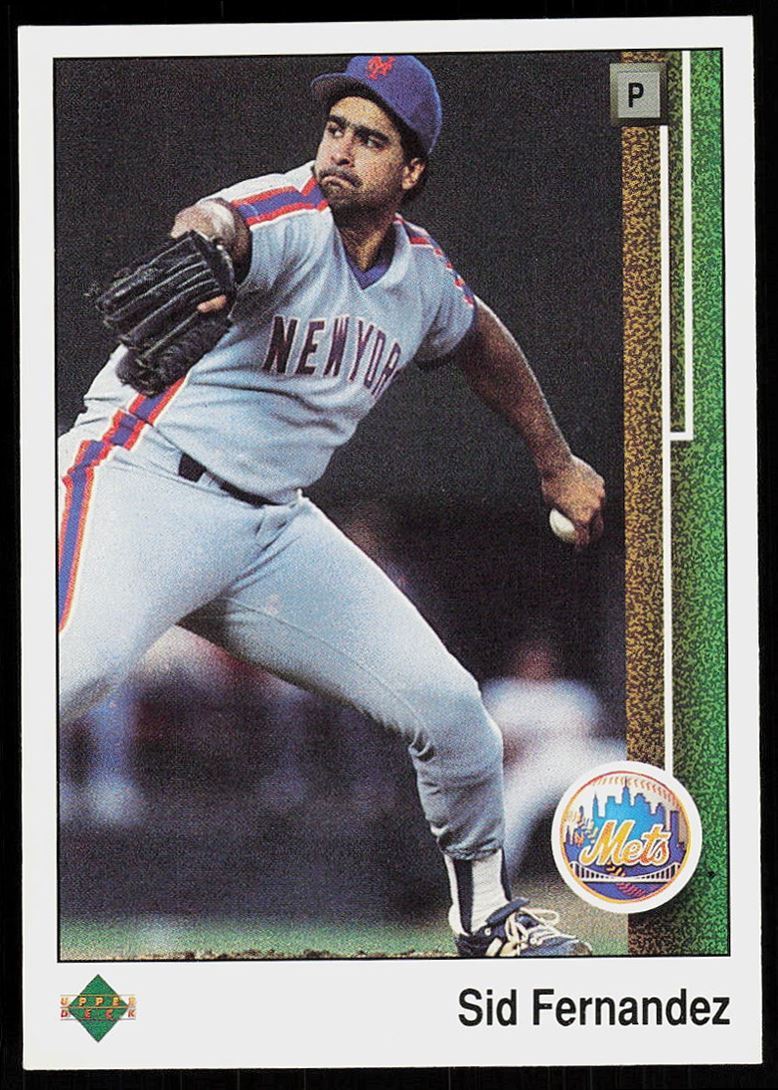 1989 Upper Deck Sid Fernandez New York Mets #168 | eBay