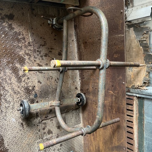 (1) Greenlee 909 6 Spindle Wire Cart Dispenser Caddy Dolly AS IS ED4U ...