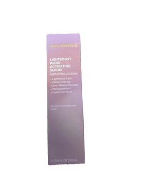 Solawave LightBoost Wand Activating Serum Amplifying Gliding 1.7 fl oz ...