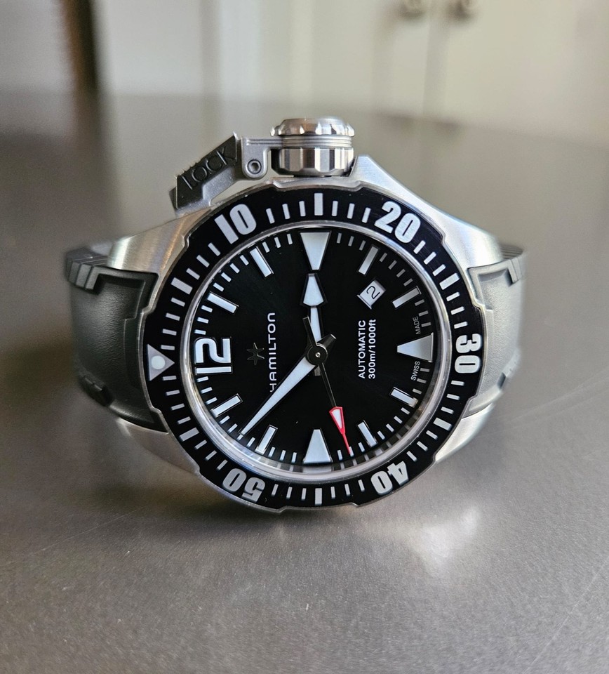 Hamilton Frogman Navy Seals Museum; Limited Edition 1 of 25; Special ...