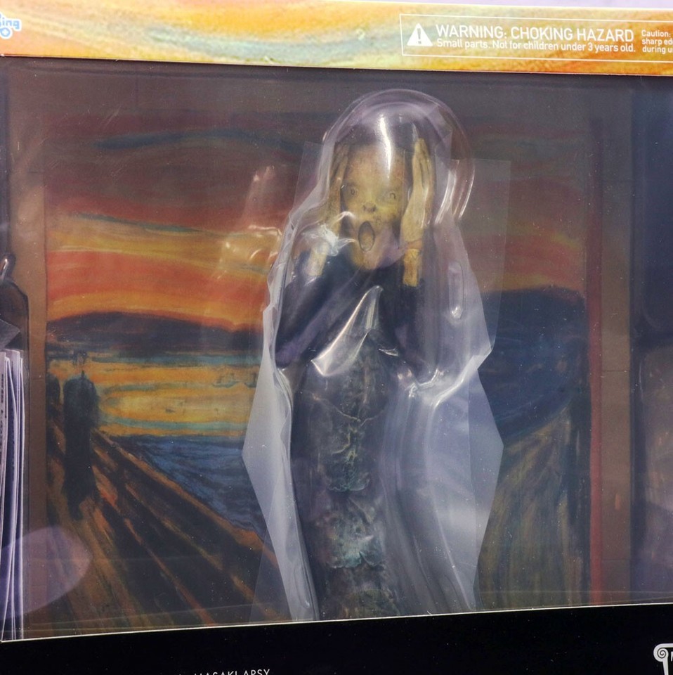 The Table Museum Edvard Munch The Scream 5.5" Action Figure figma ...