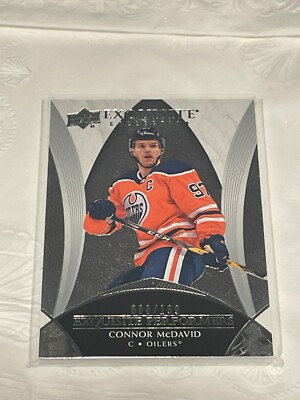 2020 Black Diamond Exquisite Collection Performers /199 Connor McDavid ...