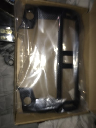 Carbon Fiber Center Console Navigation Panel Cover Trim Bezels for ...