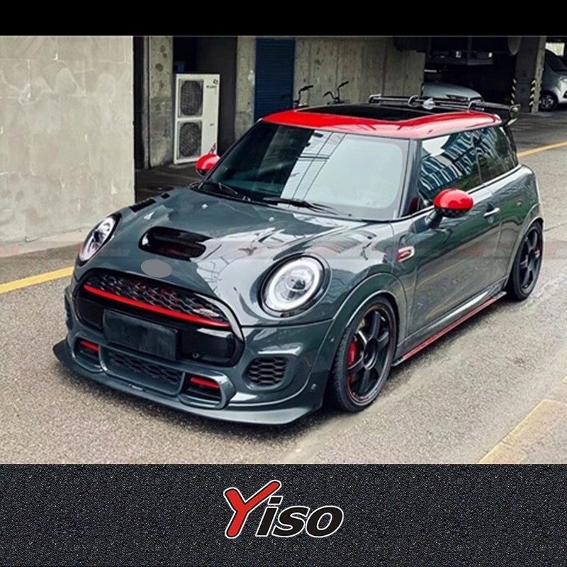 FOR BMW MINI F55 F56 JCW modified Carbon Fiber DUELL AG Front Bumper ...