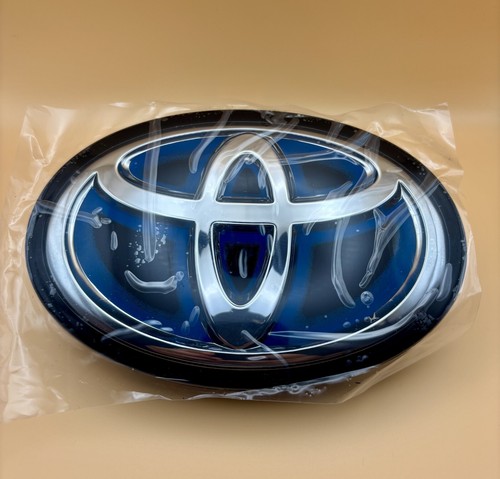 53141-33140 | Toyota Prius Hybrid Blue Grille Emblem 2019–2022 Free ...
