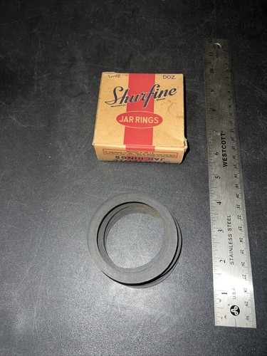 Vintage Shurfine Grocery Stores Ball Jar Rings & Box | eBay