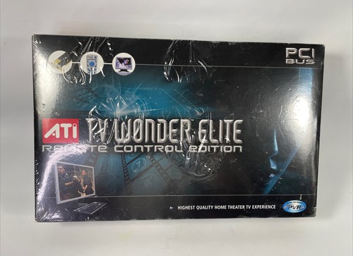 ATi TV Wonder Elite Remote Control Edition PCI Bus New In Factory Seal ...