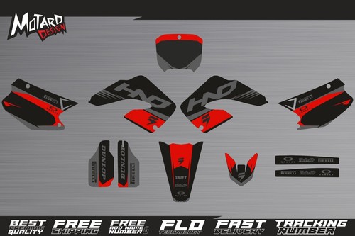 Graphics Kit for Honda CR 250 R 2000 2001 Decals Stickers by Motard ...