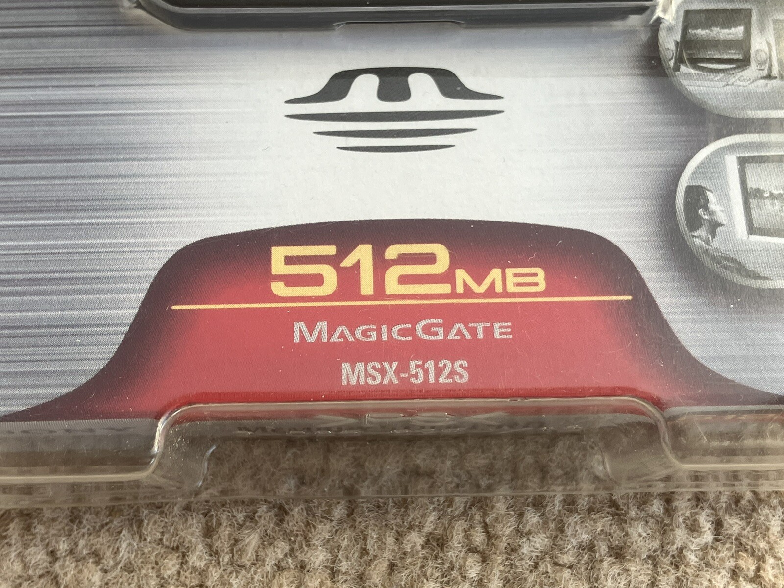 Sony Memory Stick Pro MSX-512S MagicGate 512MB Cybershot Camera ...