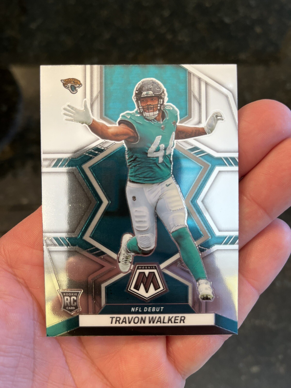 2022 Panini Mosaic #286 Trayvon Walker NFL Football Rookie Card NFL ...