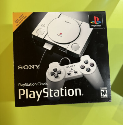 SONY PlayStation One Classic Console mini 20 Games PS1 NEW 711719526063 ...