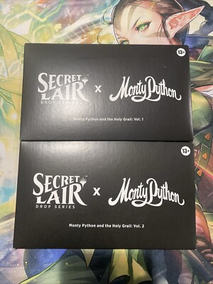 Secret Lair x Monty Python and the Holy Grail Vol. 1 and Vol. 2 mtg ...