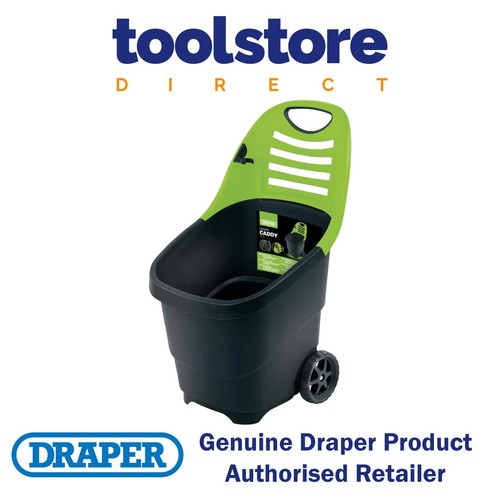 Draper 78643 65L Garden Caddy Lightweight Easy Manoeuvrability ...