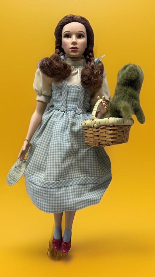 Vintage Timeless Treasures Mattel Dorothy The Wizard of Oz Porcelain ...