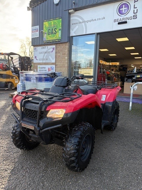 Honda TRX420FM 2017 Red Farm Quad Bike ATV (NO VAT!!!) | eBay UK