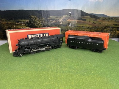 LIONEL POSTWAR #736 BERKSHIRE 2-8-4 LOCO & 736W TENDER LOCOMOTIVE PRR ...