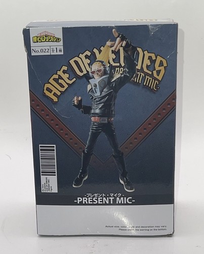 My Hero Academia AGE OF HEROES PRESENT MIC Figure Hizashi Yamada ...