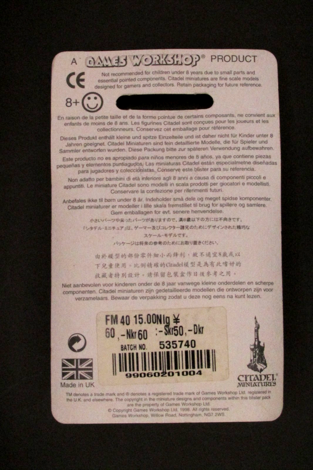 OOP Citadel / Warhammer Chaos Metal Beastmen Shamen BNIB | eBay UK