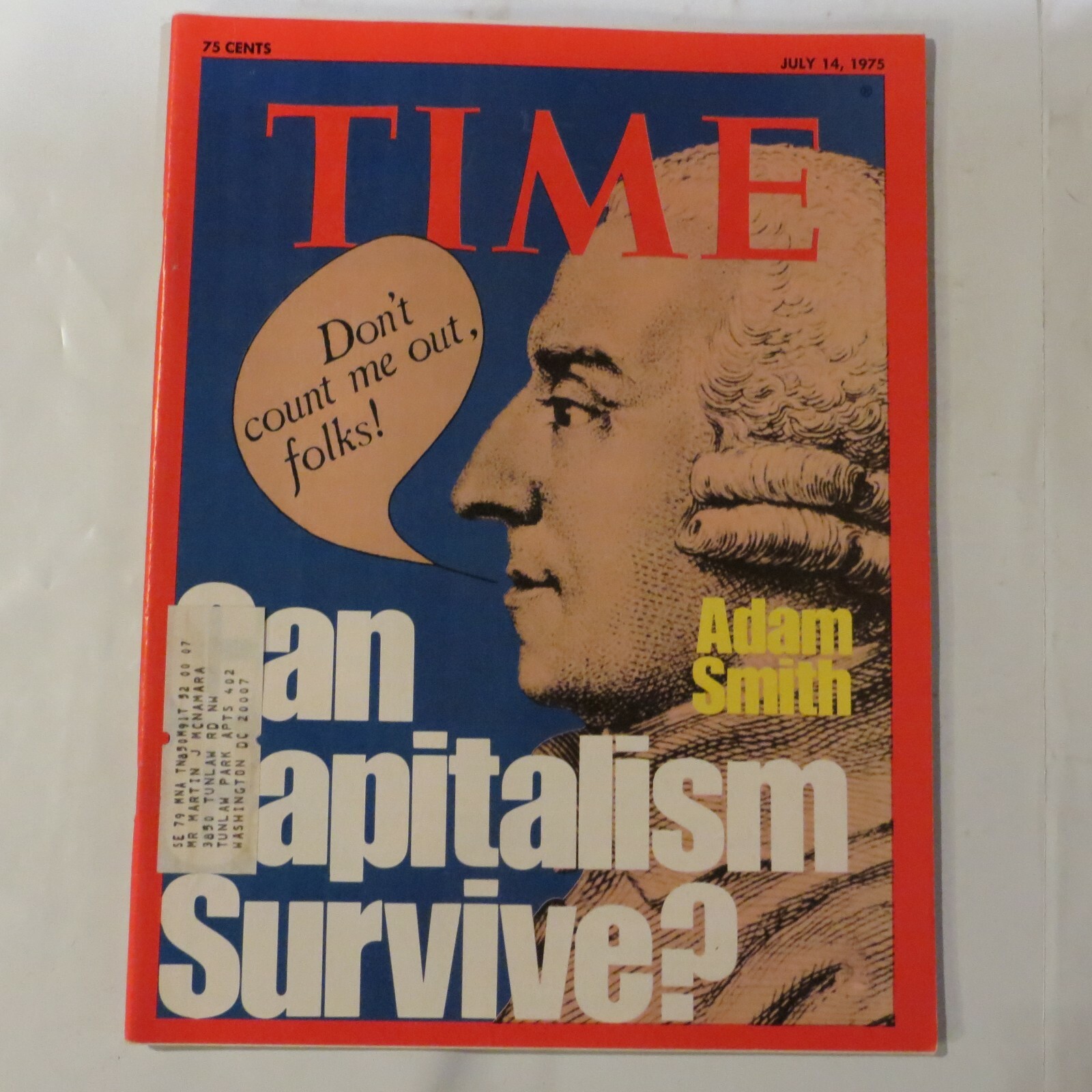 JULY 14 1975 TIME MAGAZINE CAN CAPITALISM SURVIVE M1 | eBay