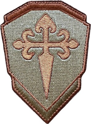 CROSS OF ST JAMES SANTIAGO CHRISTIAN TACTICAL HOOK MORALE MULTICAM PATCH | eBay