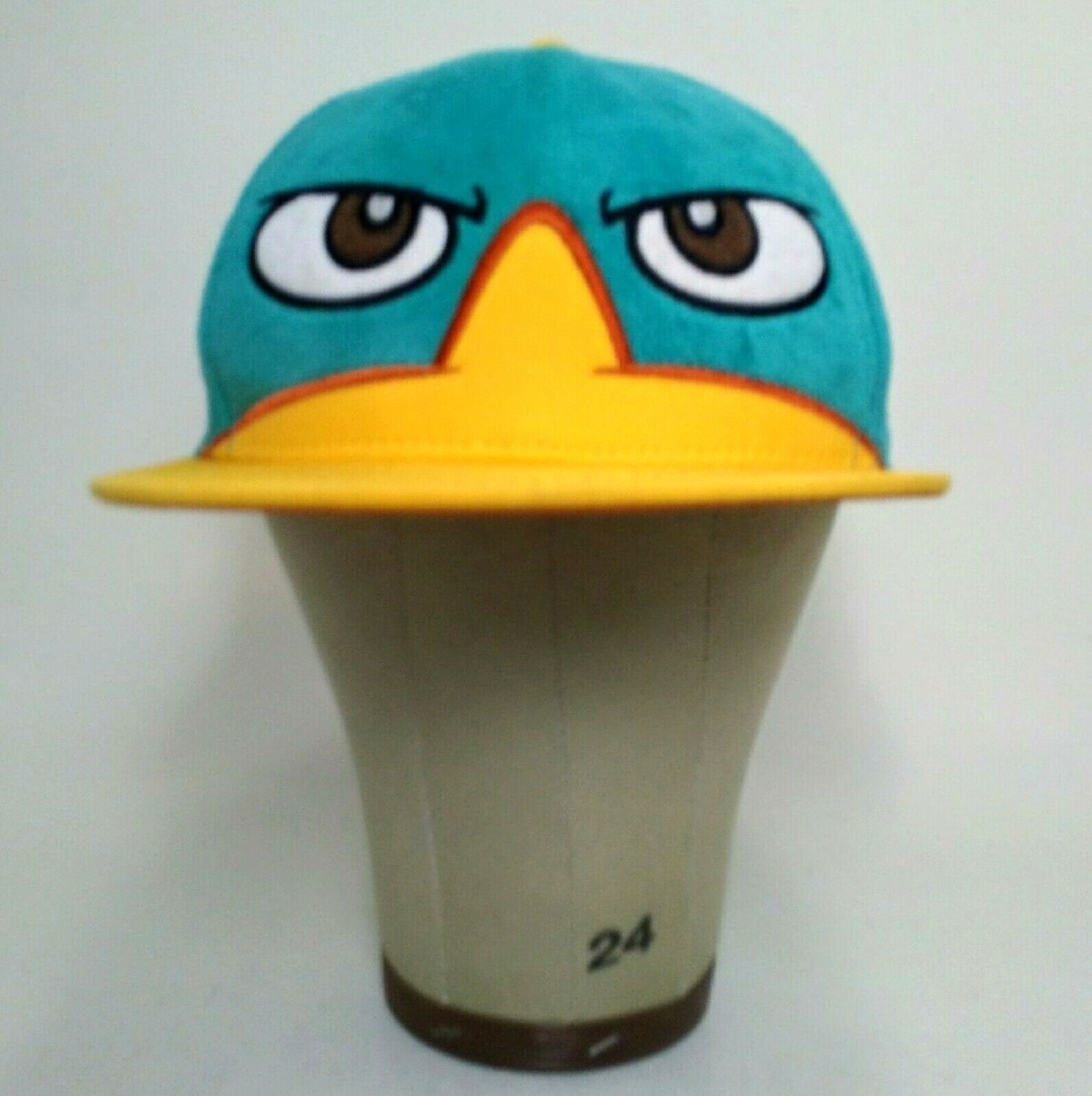 Phineas And Ferb 'Where's Perry' Furry Snapback Hat C… - Gem