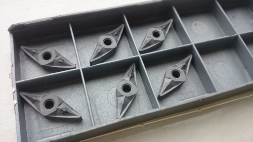 6 Iscar carbide inserts VNMS 160408-12 IC20 ( VNMS160408 VNMS332 ...