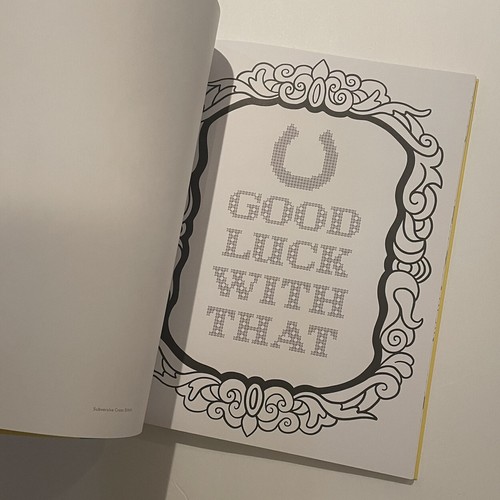 Subversive Cross Stitch Coloring and Activity Book : 40 Ways to Stop ...