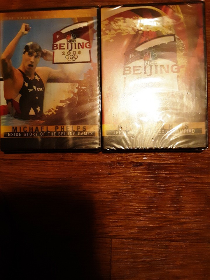 NBC BEIJING DVDS 2 DVD LOT- Michael Phelps/Beijing Highlights | eBay
