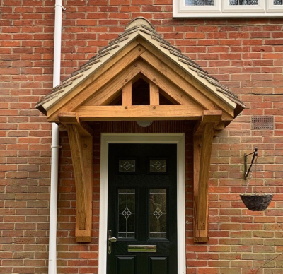 Front Door Canopy Porch Kit Oak Canopy | Quality Oak Porch & Front