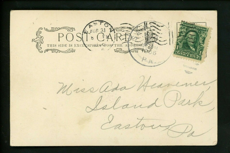 State Fair / Centennial postcard Old Home Week 1906 Pottsville ...
