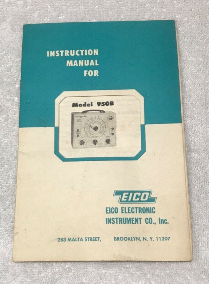 Instruction Manual For 950B Resistance Capacitone-Comparator Bridge ...